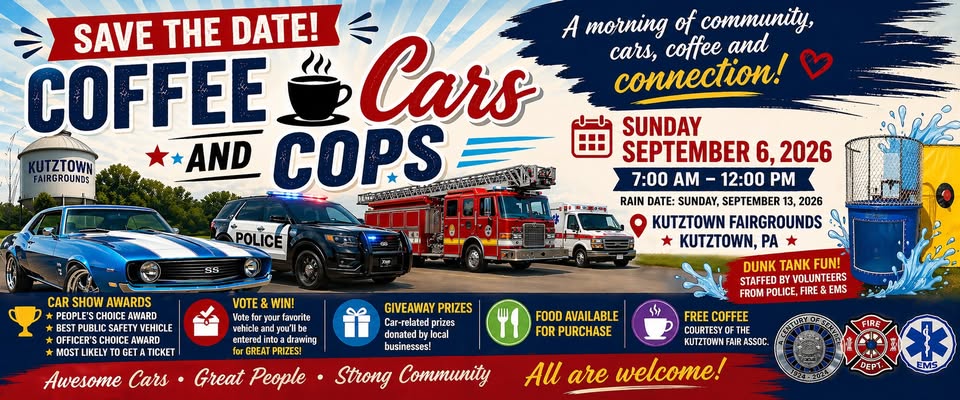 Coffee Cars And Cops Kutztown Pa Carcruisefinder