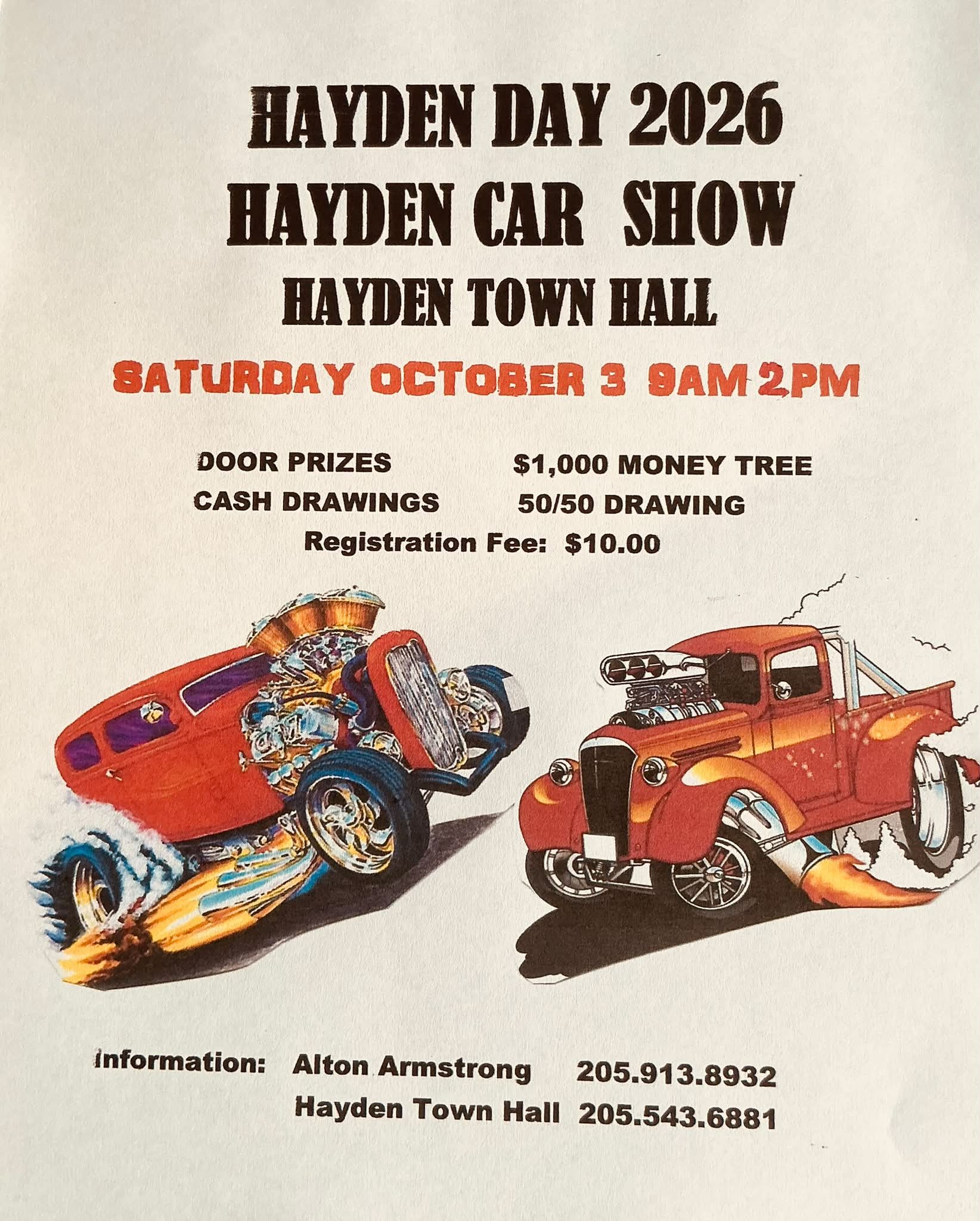 Hayden Day 2026 Hayden Car Show Hayden Al Carcruisefinder