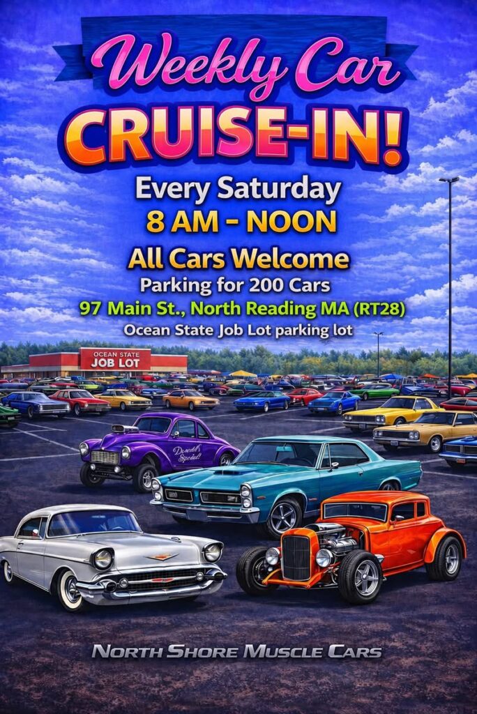 Ocean State North Reading Car Cruise – Oct 17, 2026
